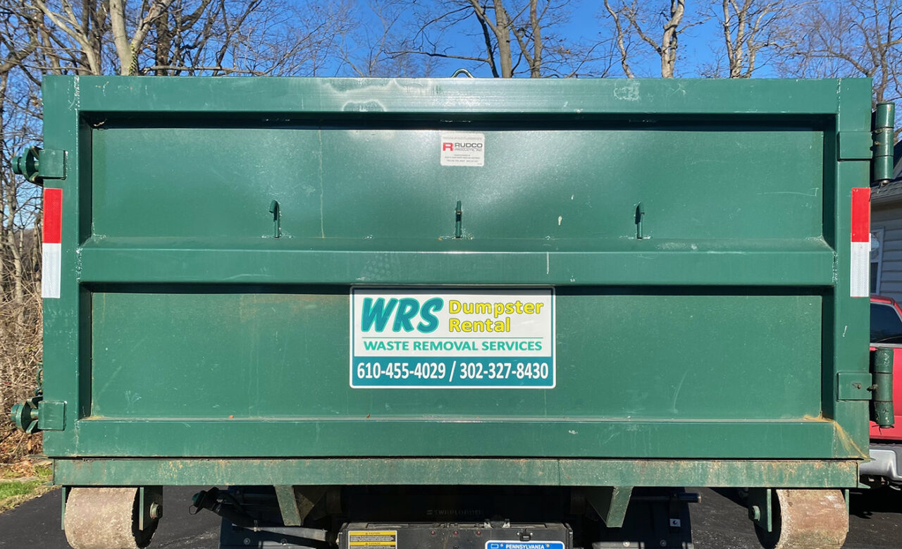 Dumpster Sizes - WRS Dumpster Rentals